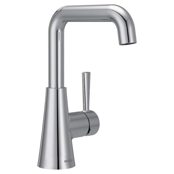 MOEN Ronan Single Hole Single-Handle Single Hole Bathroom Sink Faucet ...