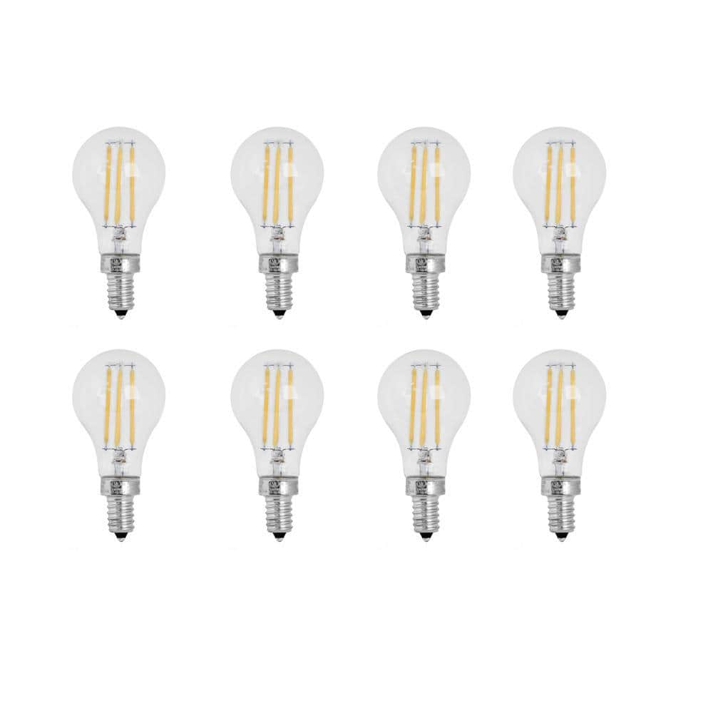 Feit Electric 75-Watt Equivalent A15 Candelabra-Base Dimmable Filament ...