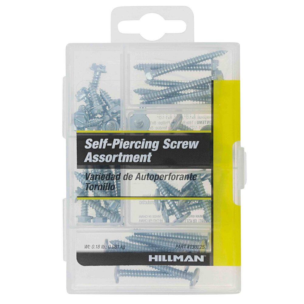 Hillman Lath Screws Assorted Kit (48-Pack) 130225 - The Home Depot
