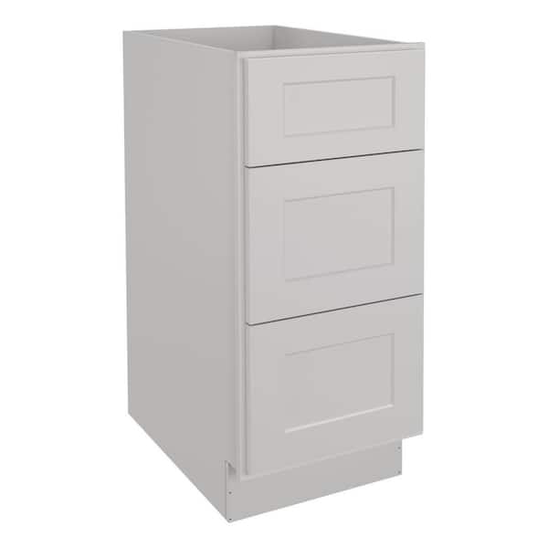 HOMEIBRO 15 in. W x 24 in. D x 34.5 in. H in Shaker Dove Plywood Ready ...