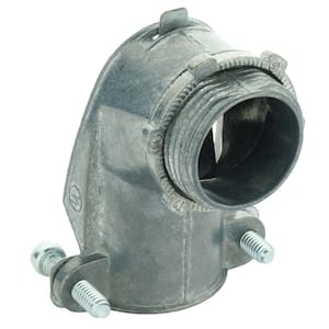 Commercial Electric 3/4 in. Flexible Metal Conduit (FMC) 90-Degree ...