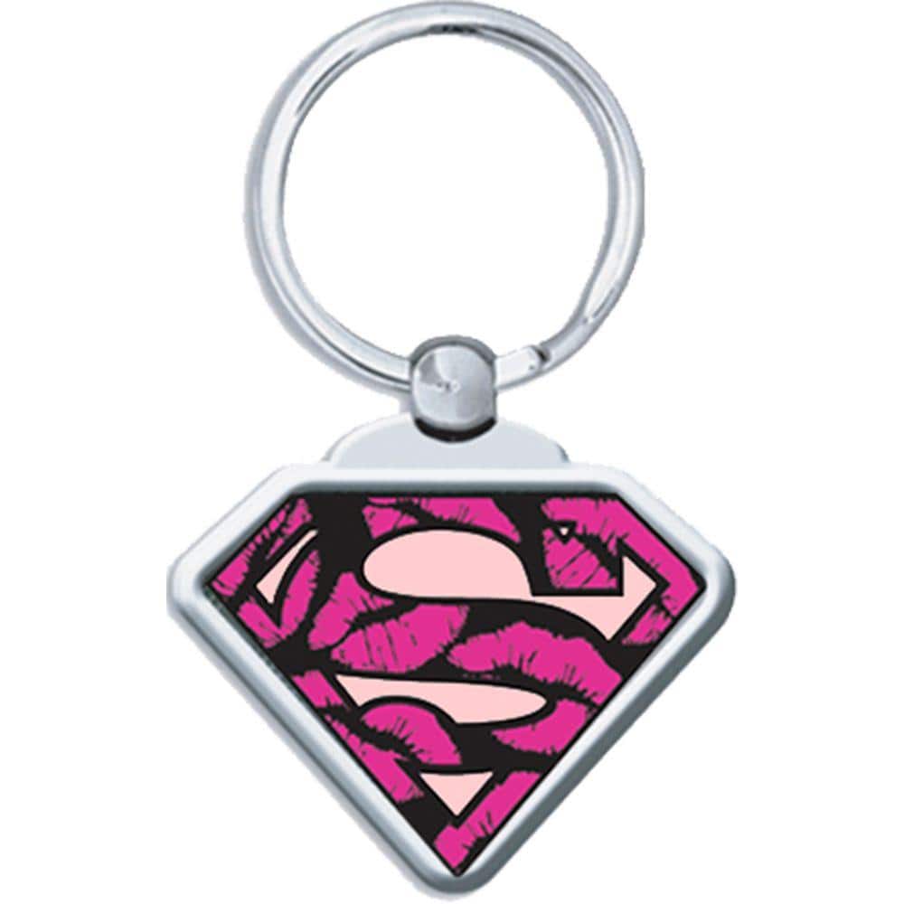HY-KO Supergirl Pink Shield Key Ring KF960 - The Home Depot