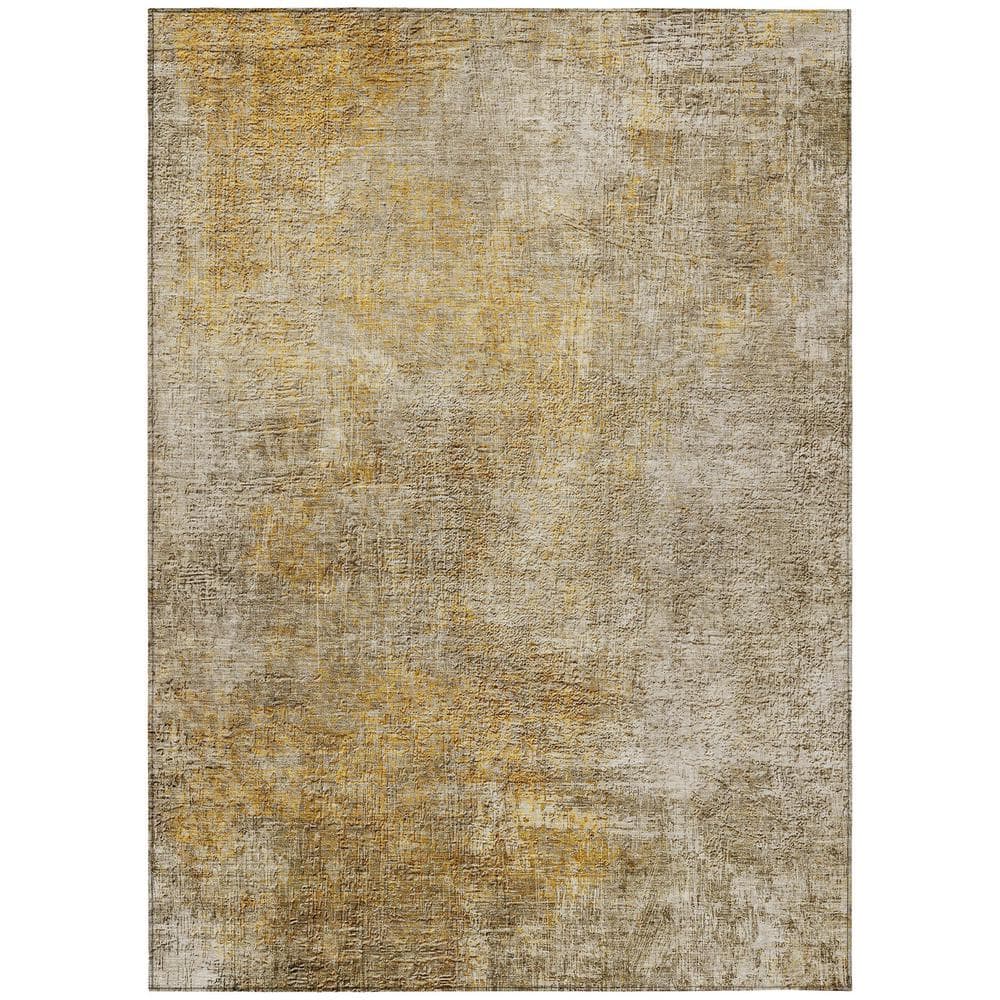 Addison Rugs Chantille ACN593 Beige 5 ft. x 7 ft. 6 in. Machine ...