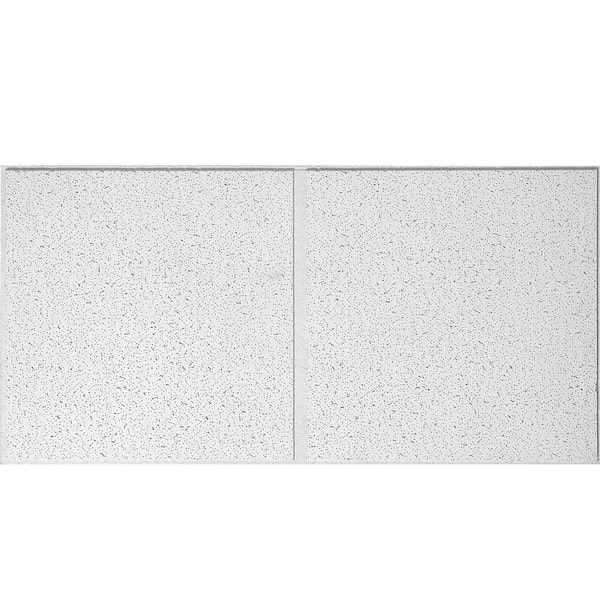 USG Ceilings 2 ft. x 4 ft. Radar Basic Illusion White Shadowline ...