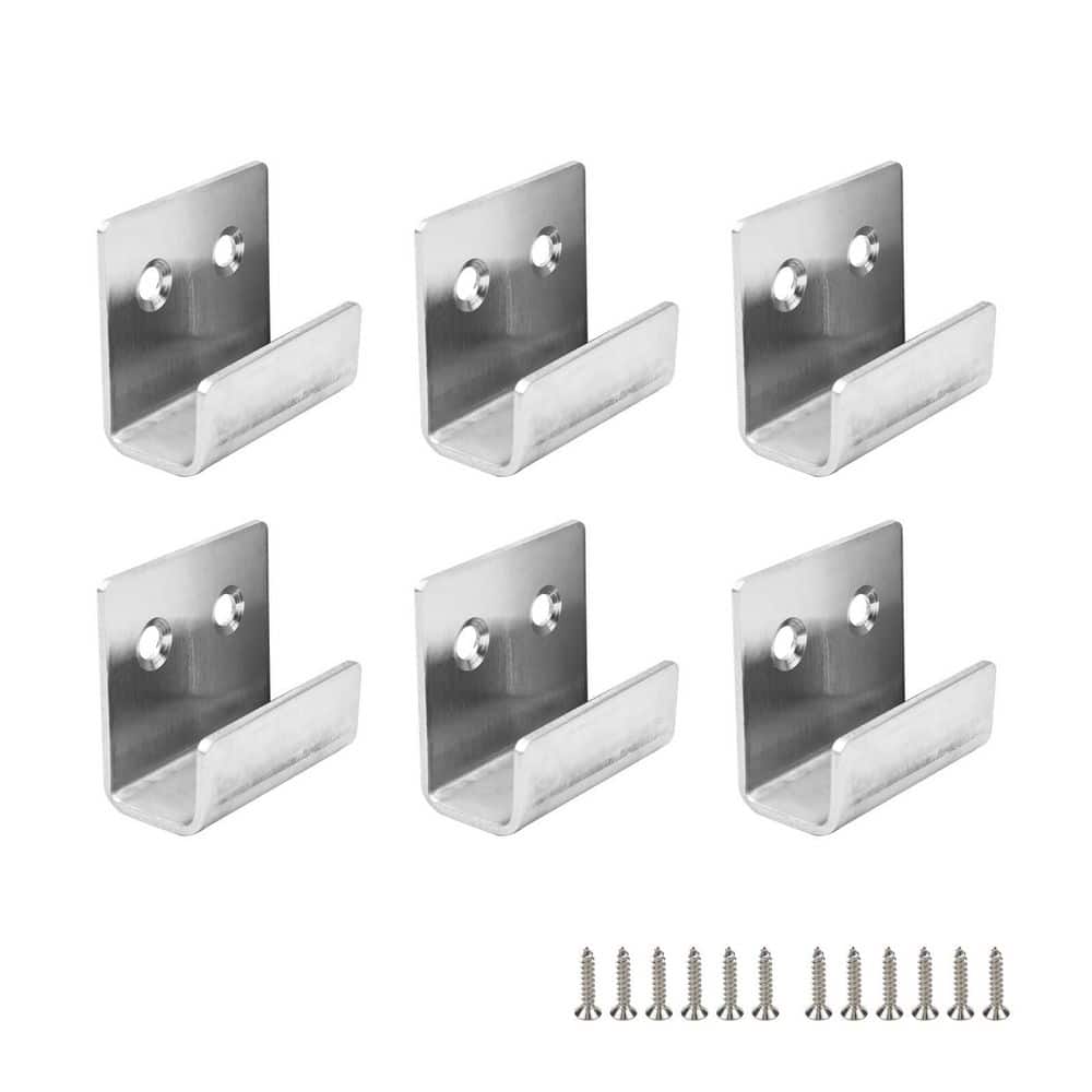 Stainless Steel Ceramic Tile Display Wall Hanger Fastener Bracket Heavy ...