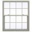 JELD-WEN 42 in. x 54 in. V-4500 Series Desert Sand Single-Hung Vinyl ...
