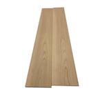 Swaner Hardwood 0.31 in. x 7.5 in. x 96 in. Unfinished Red Oak Riser (2 ...