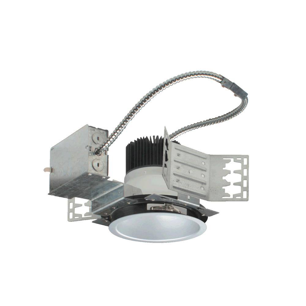 NICOR 6 in. White (4000K) Recessed Architectural LED Downlight Kit with ...