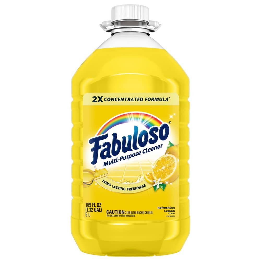 Fabuloso 169 oz. Lemon 2X Concentrated All Purpose Cleaner and Floor ...