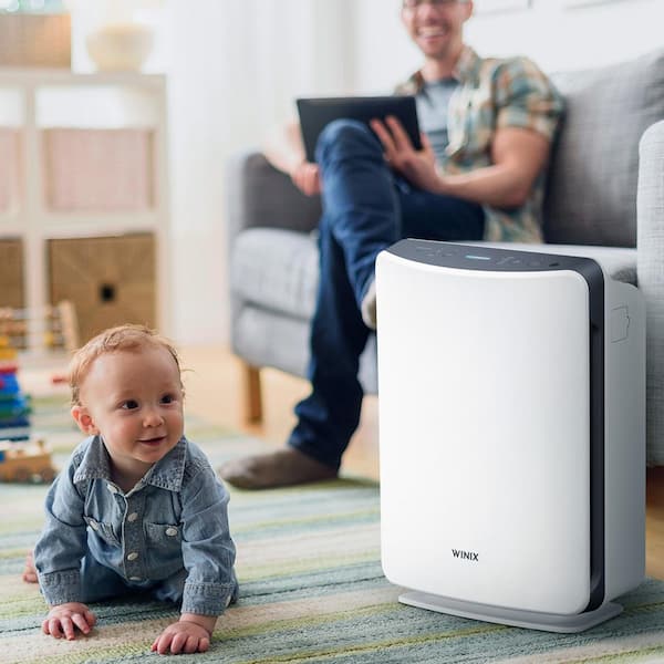 Dusty House 360 Circule Mini Portable Air Purifier For Home Bedroom ...