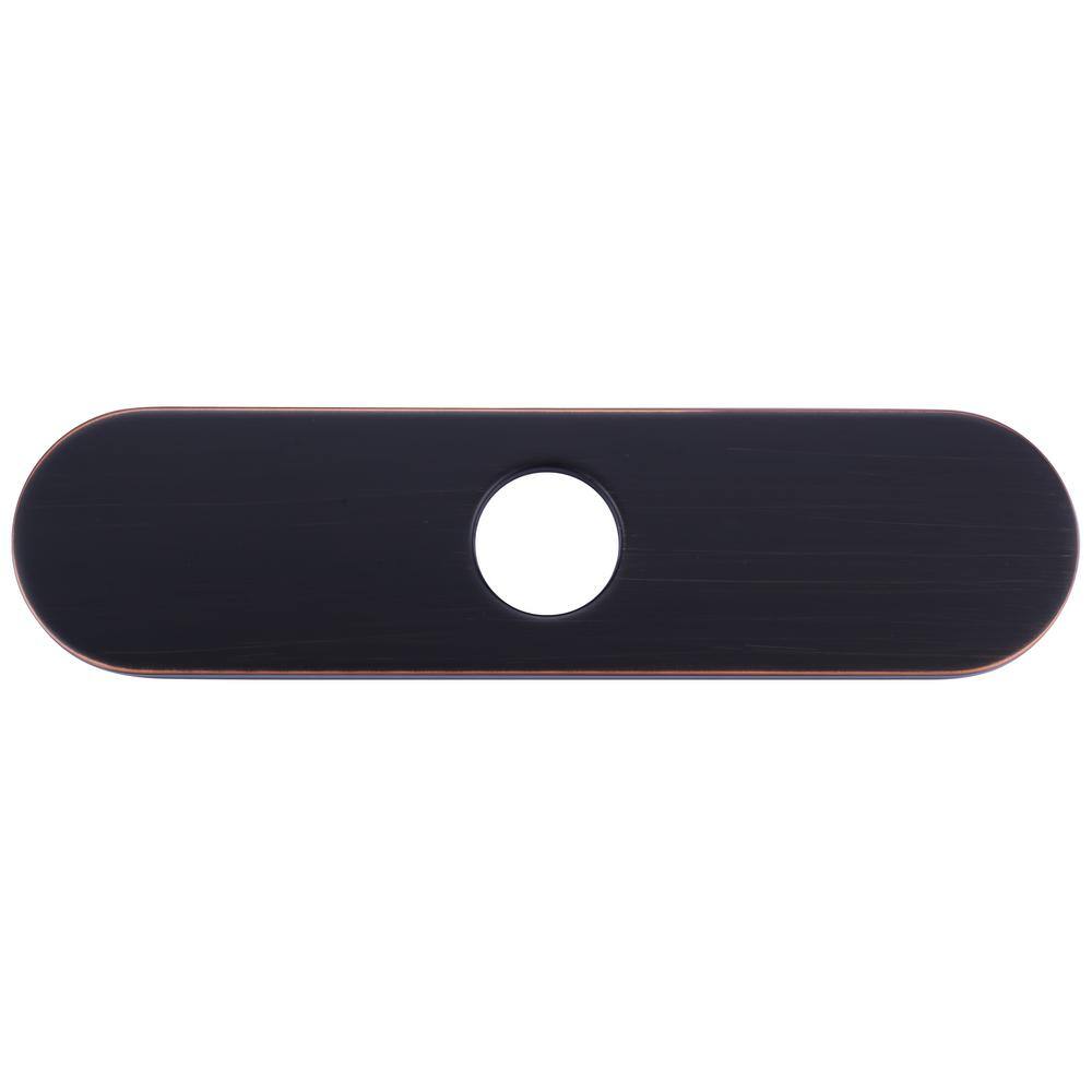 ALEASHA 10 in. Escutcheon Plate in Oil Rubbed Bronze AL-6G07RB - The ...