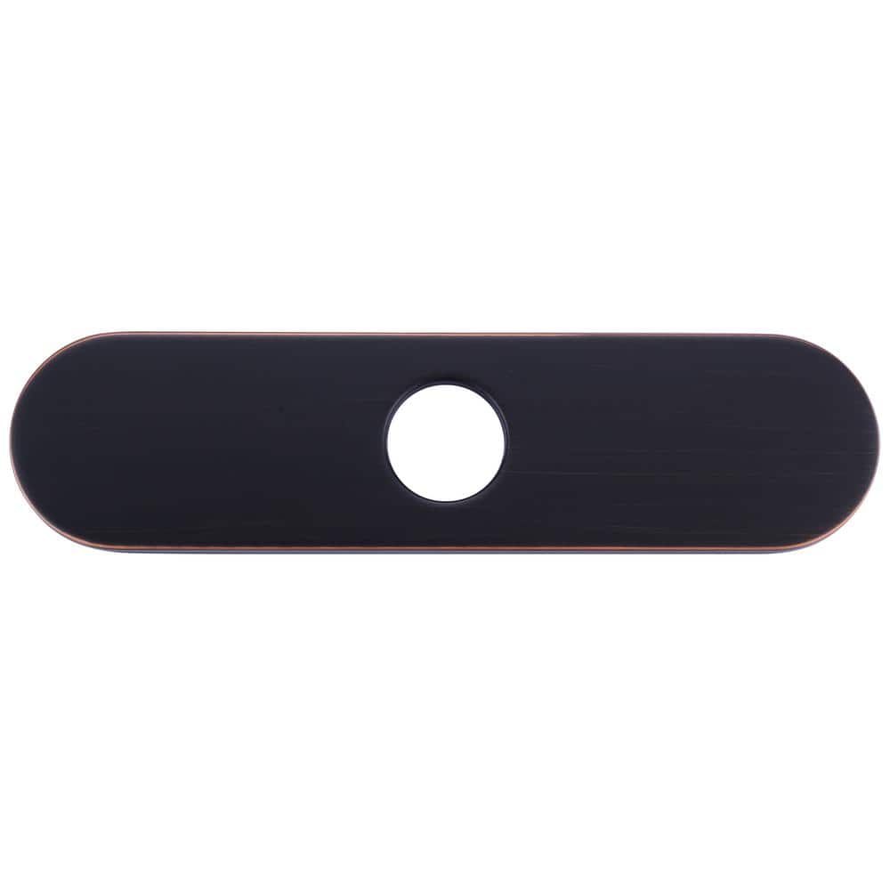 ALEASHA 10 in. Escutcheon Plate in Oil Rubbed Bronze AL-6G07RB - The ...