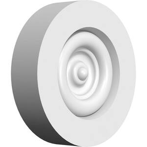 Ekena Millwork 1/2 in. x 3 in. x 3 in. PVC Standard Sedgwick Bullseye ...