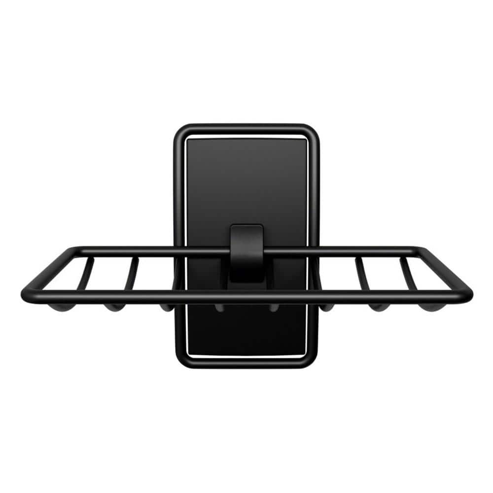 Command Soap Dish in Matte Black BATH34-MB-ESF - The Home Depot