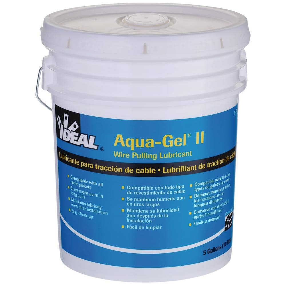 IDEAL Aqua-Gel II Wire Pulling Lubricant, 5-Gallon Bucket 31-375 - The ...