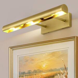 PUYRNF 18 in. 3-Light Black Picture Light, Hardwired LED Wall Light ...