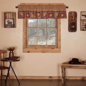 VHC BRANDS Millsboro Block Border 72 in. L x 16 in. W Patchwork Cotton ...