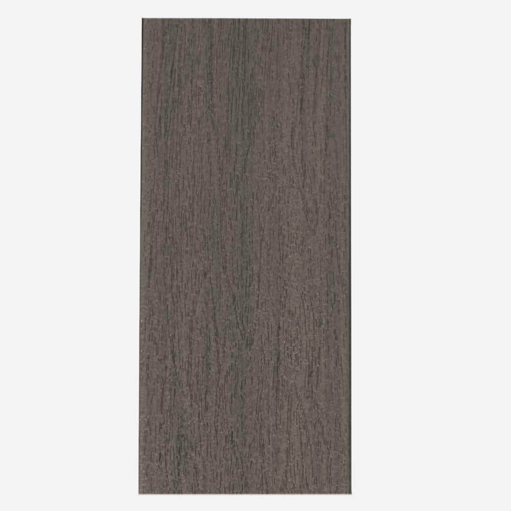 Fiberon Concordia Symmetry 3/4 in. x 7-1/4 in. x 12 ft. Graphite Capped ...