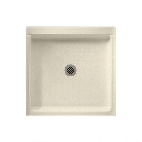 Swan Swanstone 42 in. L x 36 in. W Alcove Shower Pan Base with Center ...