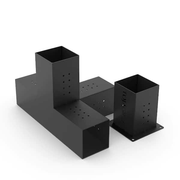 QUAD Pergola Bracket For 4x4 Wood Posts Toja Grid, 52% OFF