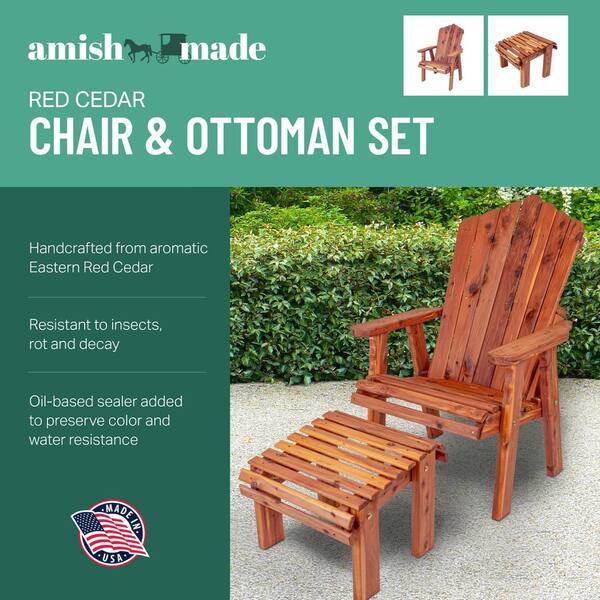 Eastern Red Cedar Chairs Eastern Red Cedar Swivel Glider