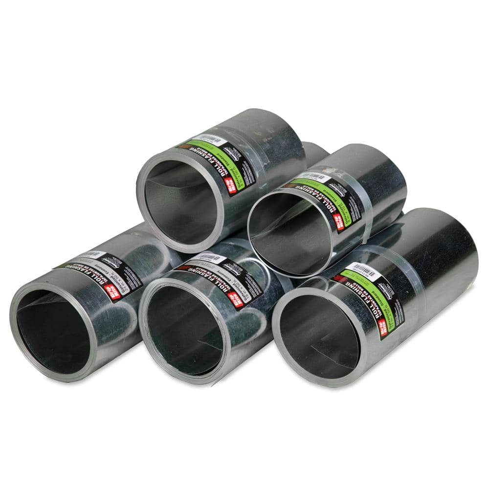 Grip-Rite 10 in. x 24 ft. Lead Step Roll Flashing LDFL10HDR - The Home ...