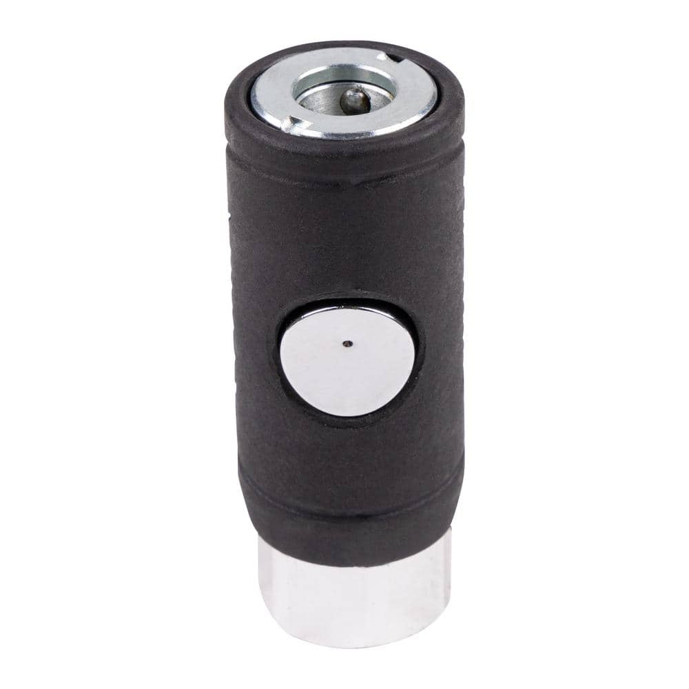 Husky 1/4 in. Female Safety Coupler HKATA091028 - The Home Depot