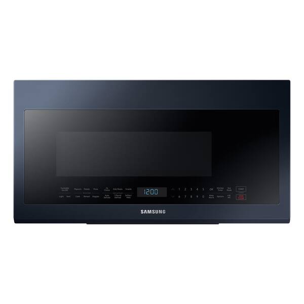 Samsung Bespoke 30 in. 2.1 cu. ft. Over the Range Microwave in ...