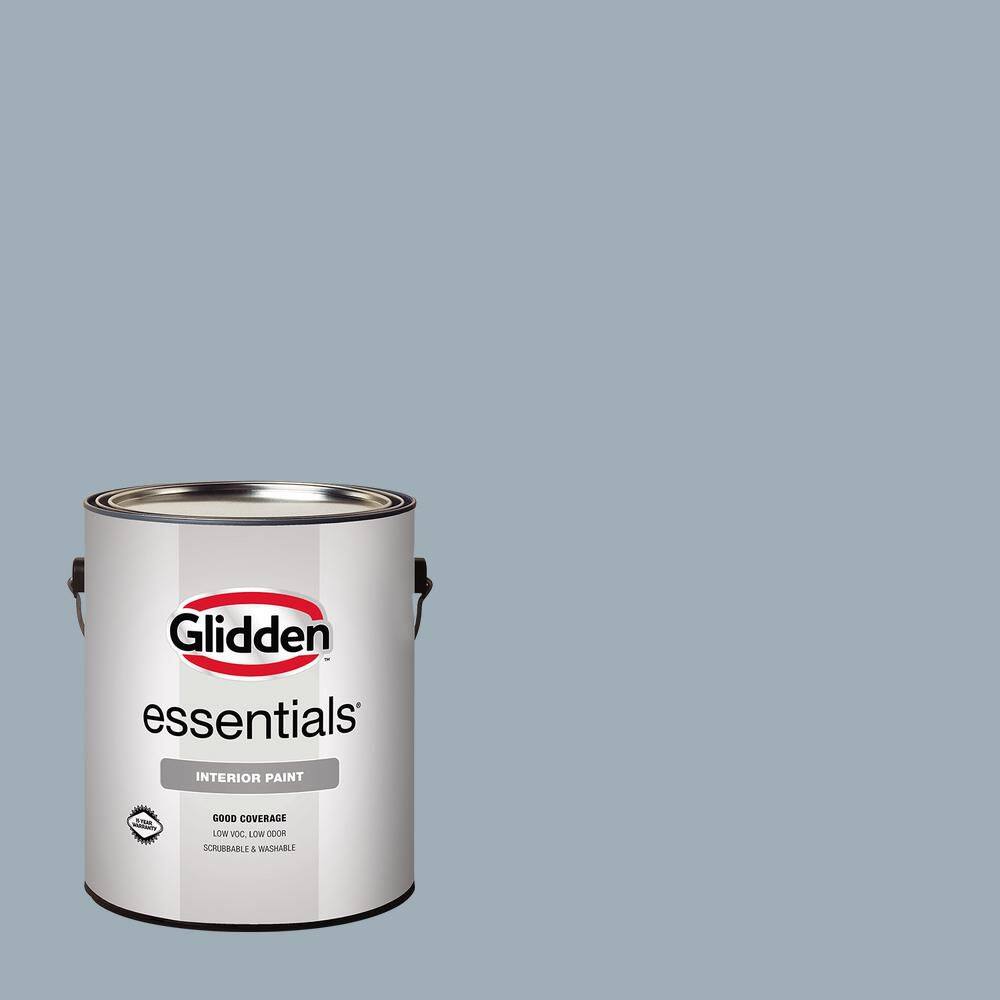 Glidden Essentials 1 gal. PPG1040-4 Set In Stone Eggshell Interior ...