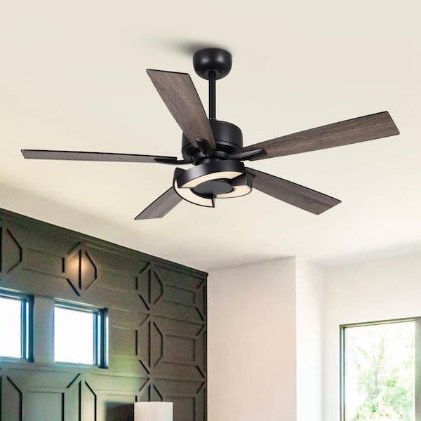 Reviews for Parrot Uncle Modern 52 in. Indoor Integrated LED Matte ...