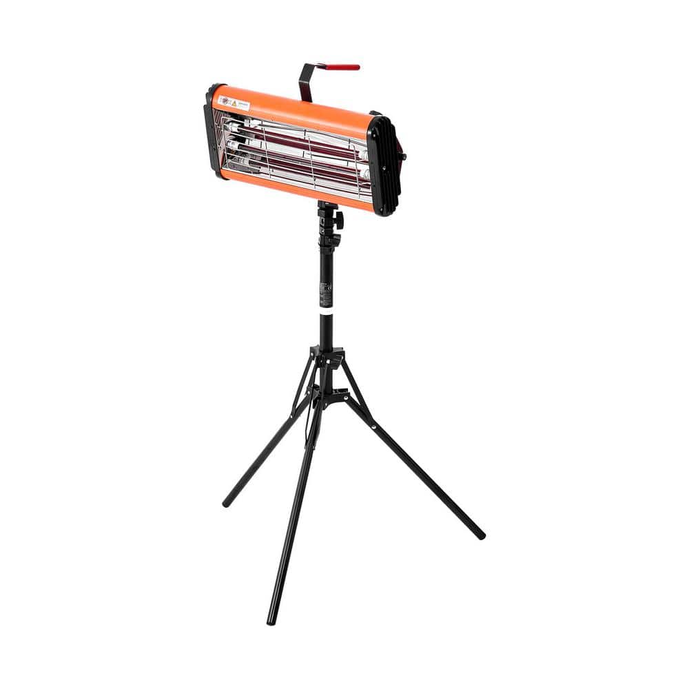 SVOPES Infrared Drying Lamp 2000 W Compact Timer 0-90 min Stand Setup ...