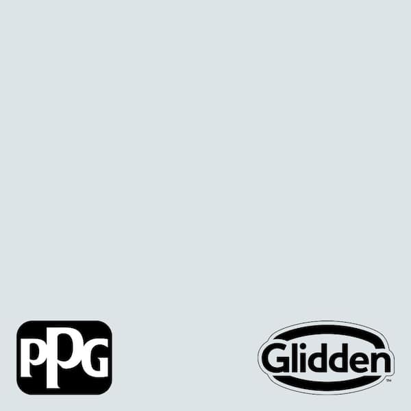 Glidden 8 oz. PPG1163-1 Elusive Blue Satin Interior Paint Sample ...