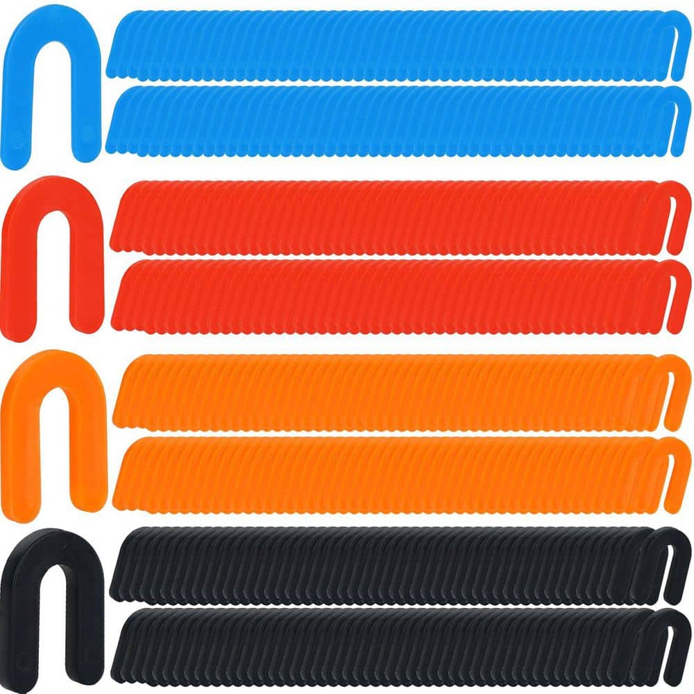 Afoxsos 400-Pieces U-Shaped Tile Plastic Shims Spacers for Leveling, 1/ ...