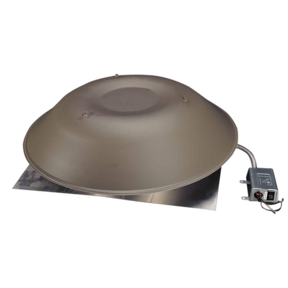 LOMANCO LomanCool 2000 800 CFM Weathered Bronze Power Attic Vent 2000WB ...