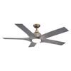 Parrot Uncle 56 in. Indoor Integrated LED Brushed Bronze DC Motor ...