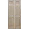 EVERMARK Expressions 24 in. x 80 in. Unfinished 6-Panel Solid Core Red ...
