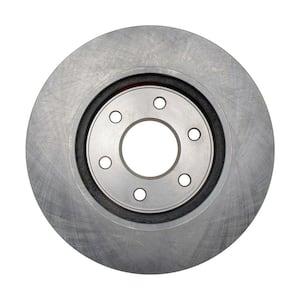 ACDelco Non-Coated Disc Brake Rotor - Front 18A2434A - The Home Depot