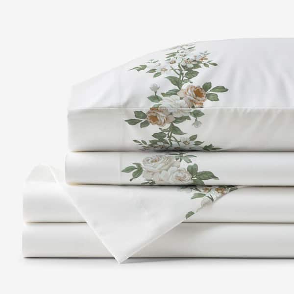 The Company Store Legends Hotel Blooming Melody Border Wrinkle-Free ...
