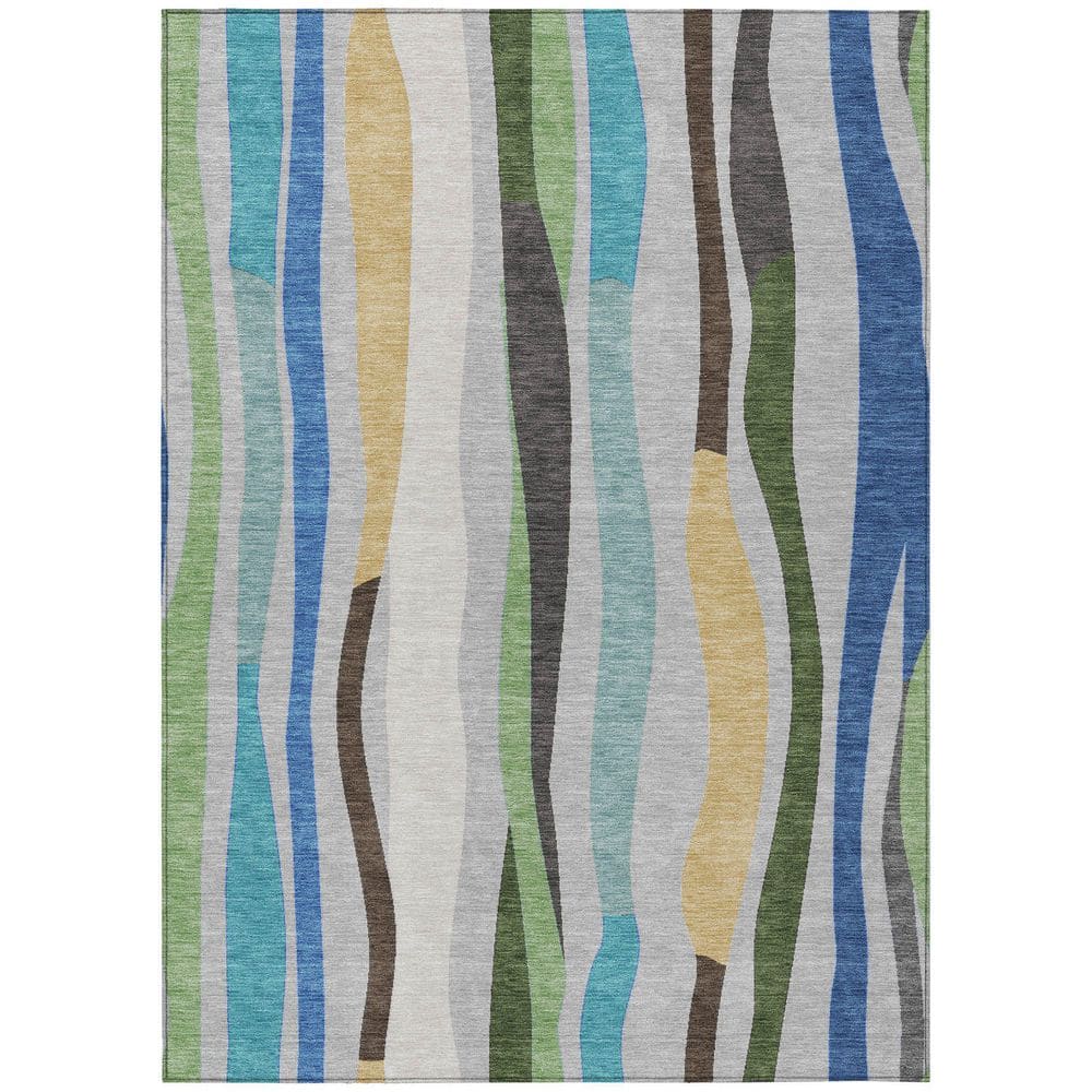 Addison Rugs Chantille Machine Washable Indoor/Outdoor Abstract ACN2188 ...