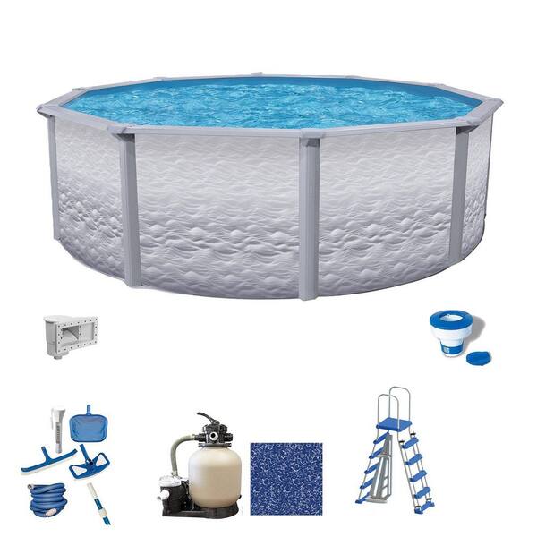 Round-21 ft. - Above Ground Pools - The Home Depot