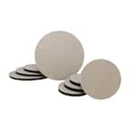 Magic Sliders 3/4 in. Round Magic Sliders with Screws (8-Pack) 08200 ...