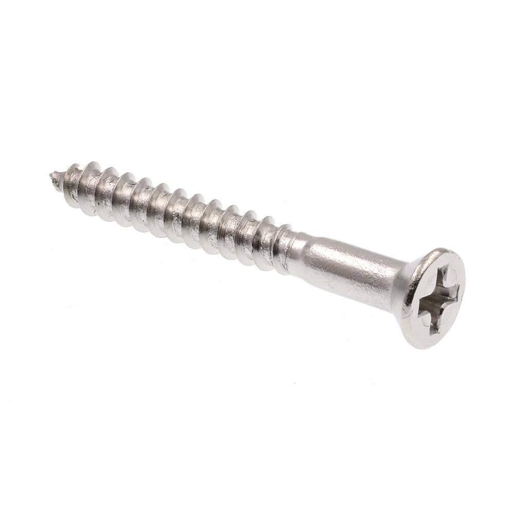 Prime-Line #6 x 1-1/4 in. Grade 18-8 Stainless Steel Phillips Drive ...