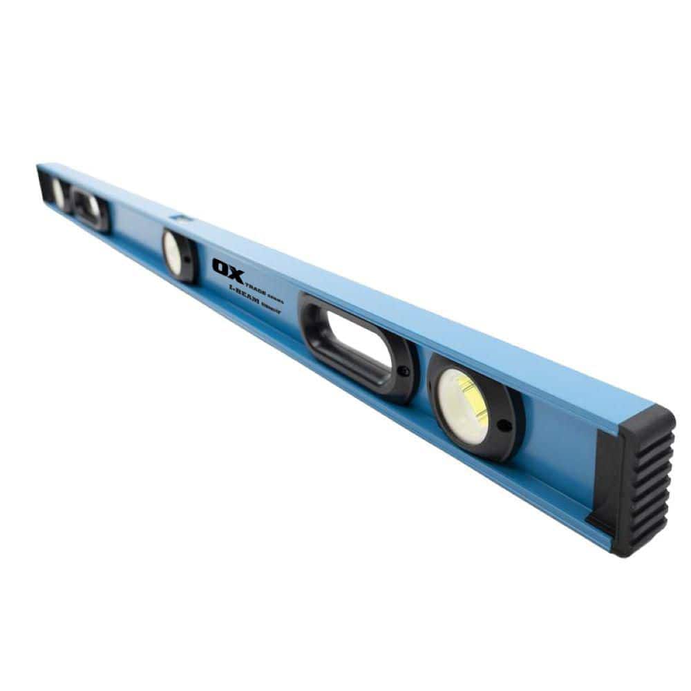 OX TOOLS 48 in. W Aluminum Box Beam Level - Magnetic OX-T501748 - The ...