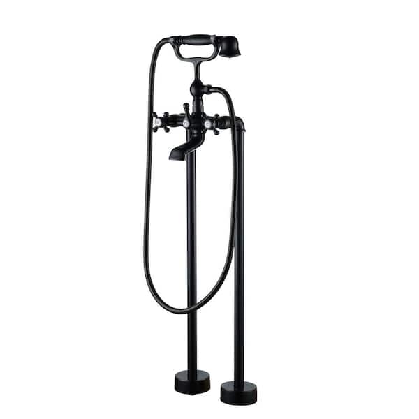 Boyel Living Singer Faucet Handle 1 Spray Patterns Tub and Shower combo ...