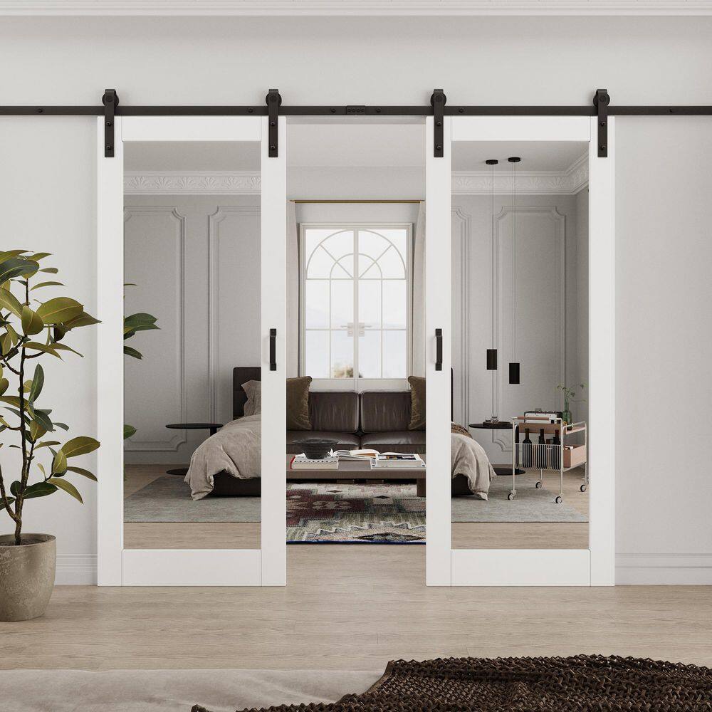 Have a question about EH PUERTA 64 in. x 96 in. 1-Lite Mirrored Glass ...