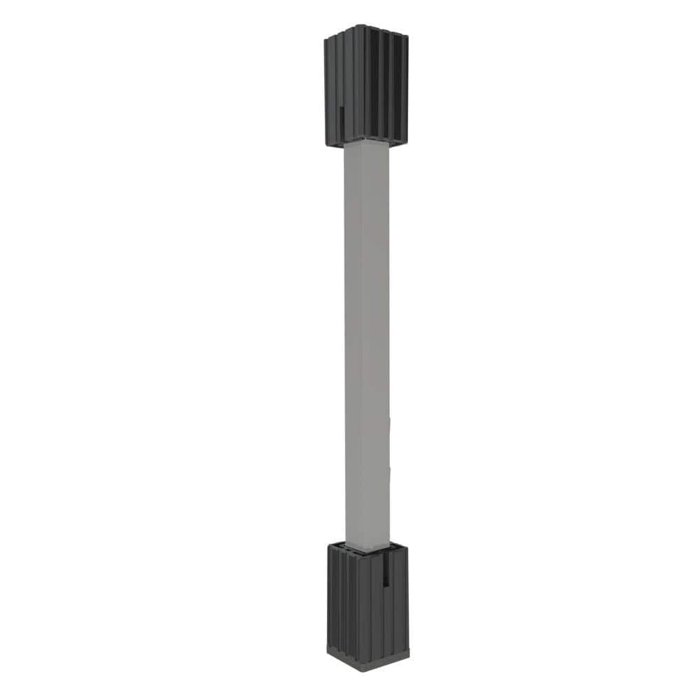 RDI Porch and Newel 4 in. x 4 in. Vinyl Rail Post with Flush Mount ...