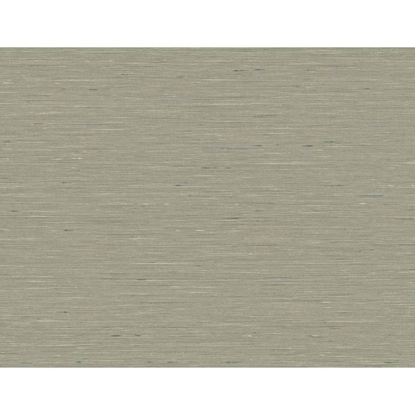 Seabrook Designs 60.75 sq. ft. Coffee Bangkok Embossed Vinyl Unpasted ...