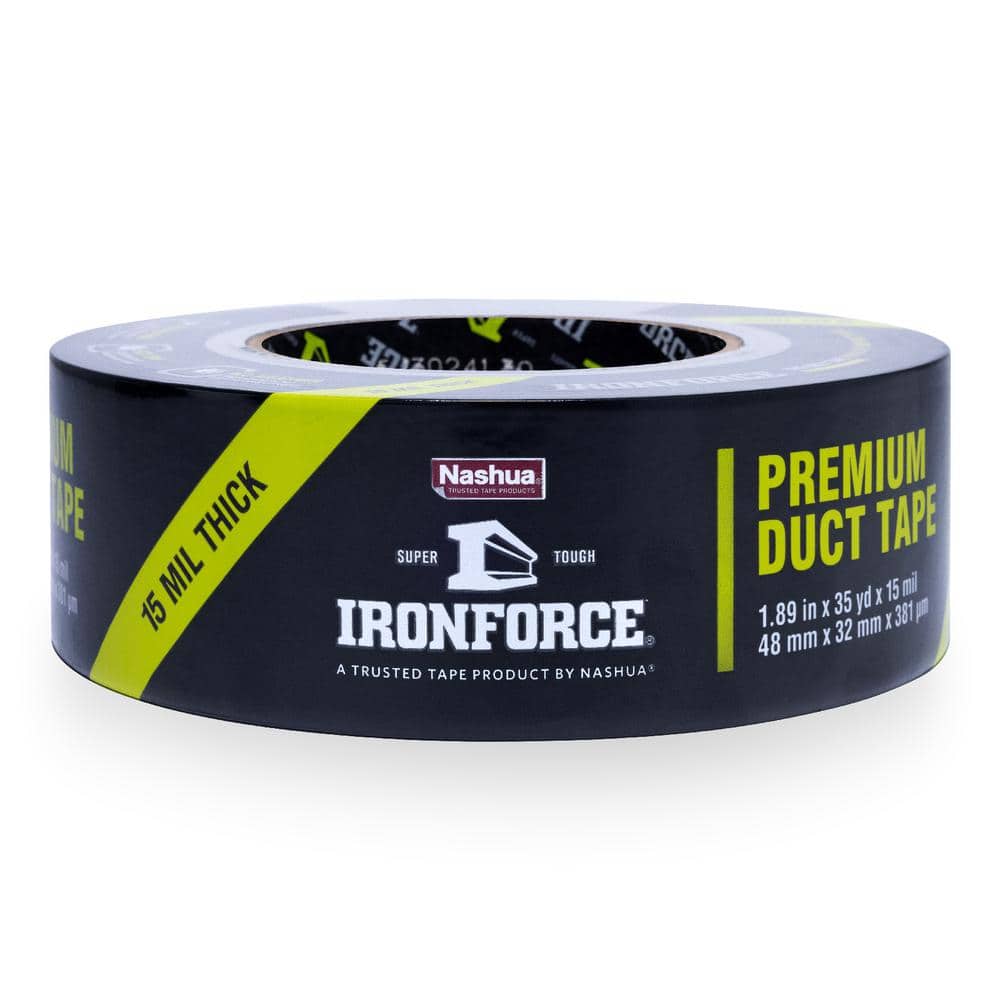 Nashua Tape 1.89 in. x 35 yd. Premium Duct Tape in Gray 1346557 - The ...