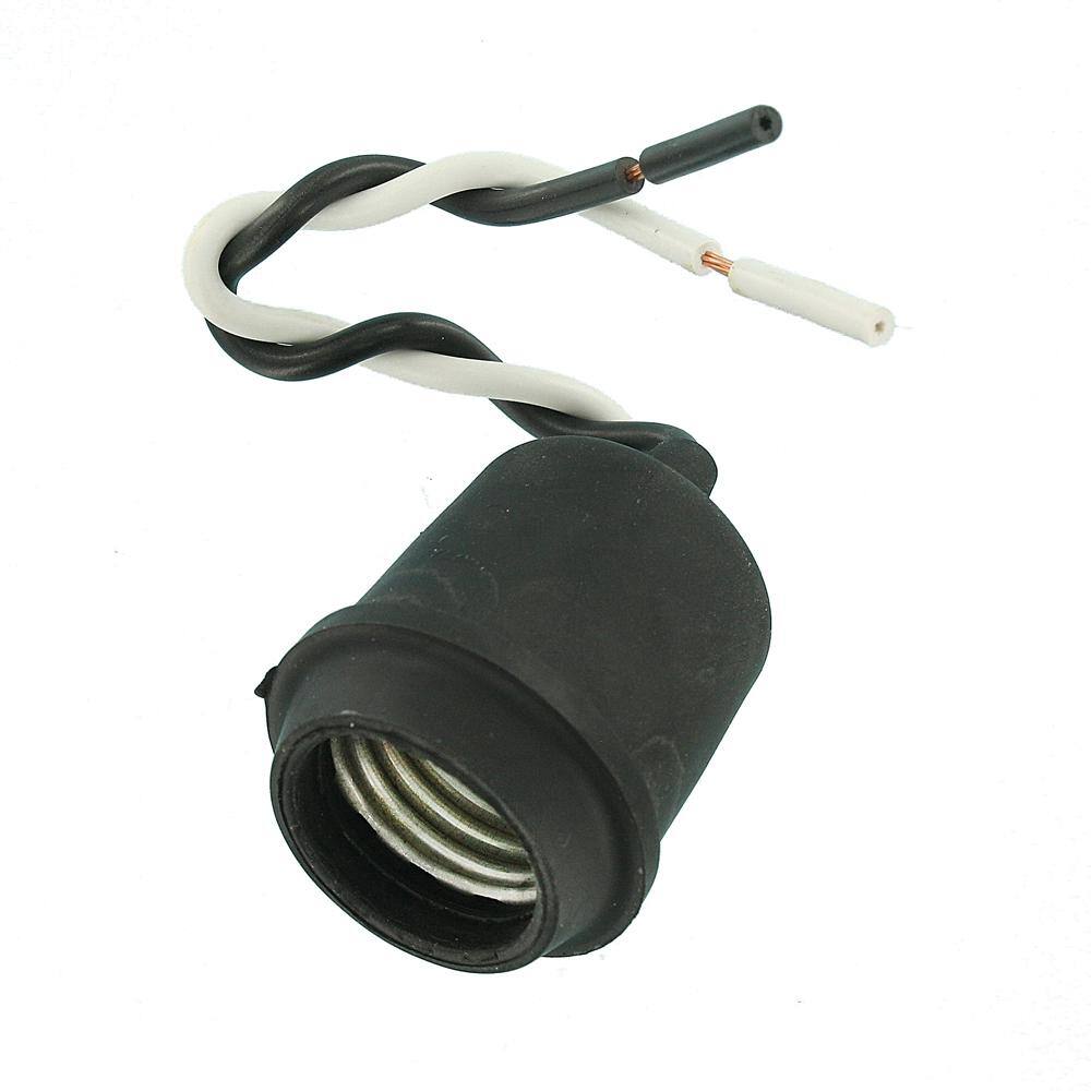 Buy Rubber Weatherproof Outdoor Light Socket for Medium Base ...