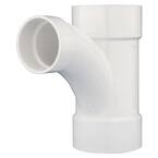 Charlotte Pipe 8 in. PVC DWV Wye PVC 00600 1800 - The Home Depot